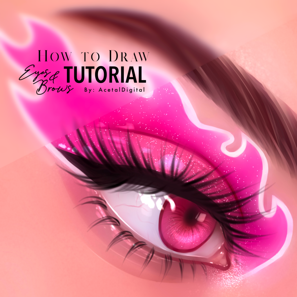 Procreate Drawing Tutorial | Eye & Brow - LIBRIUM
