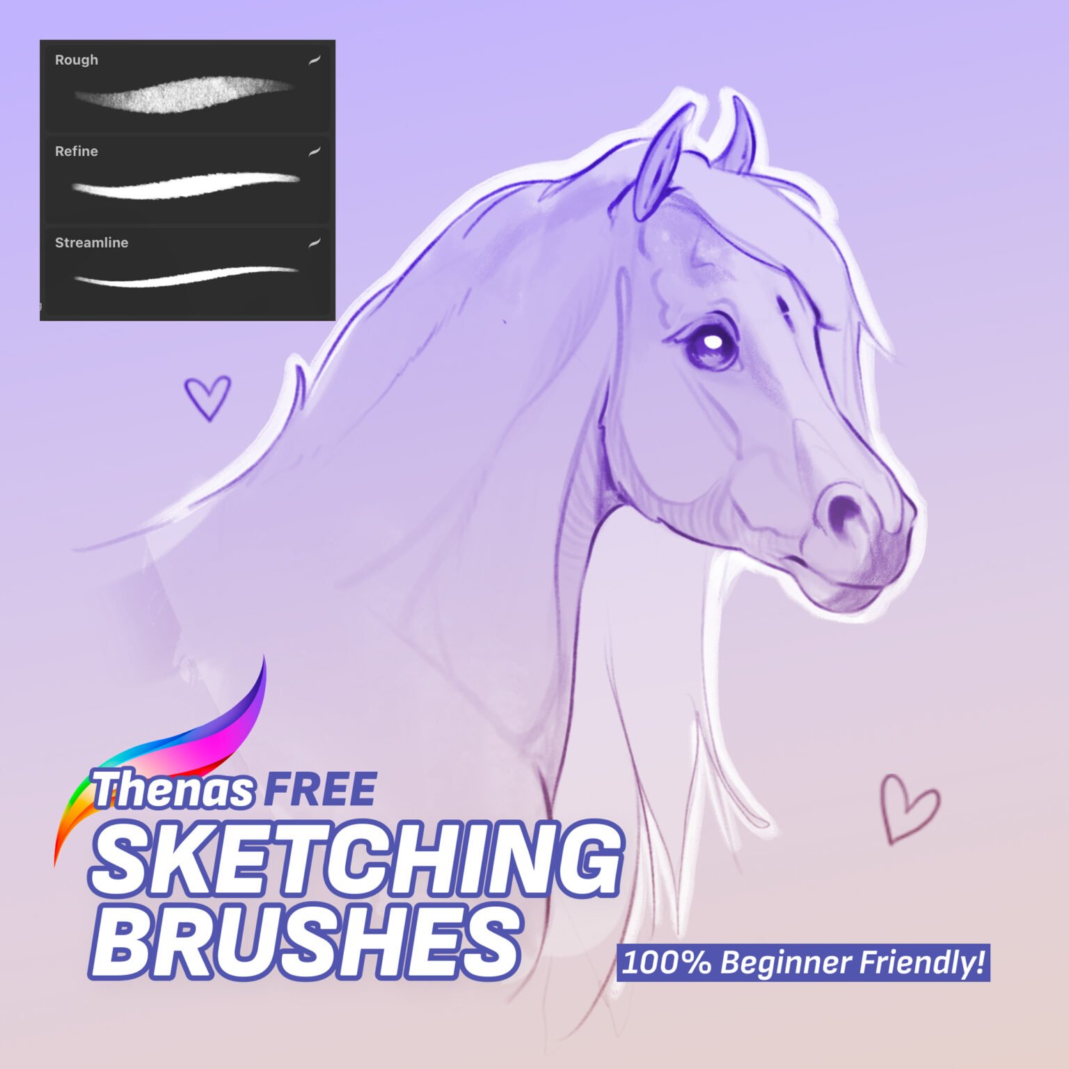 Free Sketching Brushes For Procreate Librium