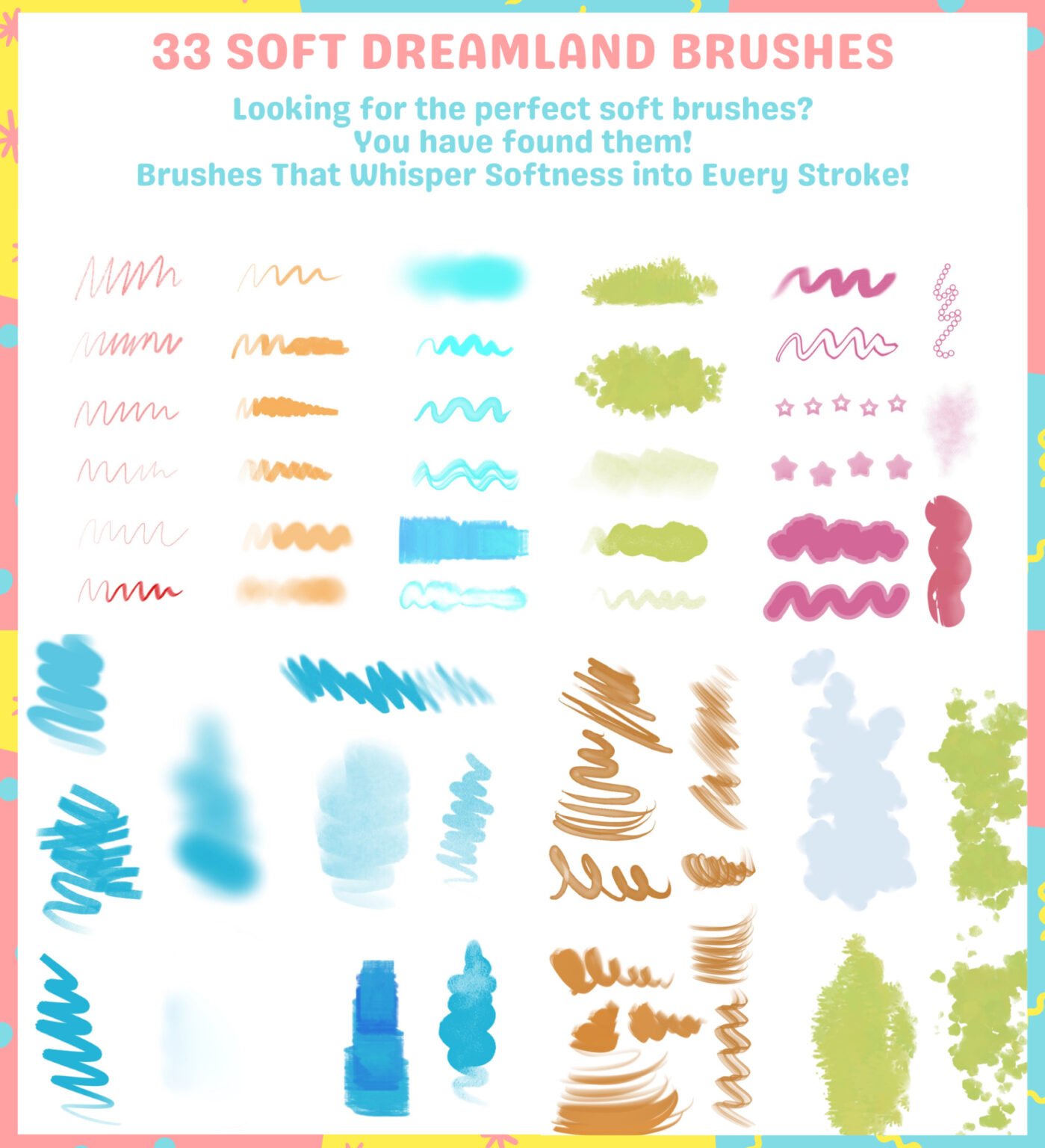 8 Free Soft Pastel Brushes for Procreate! - LIBRIUM